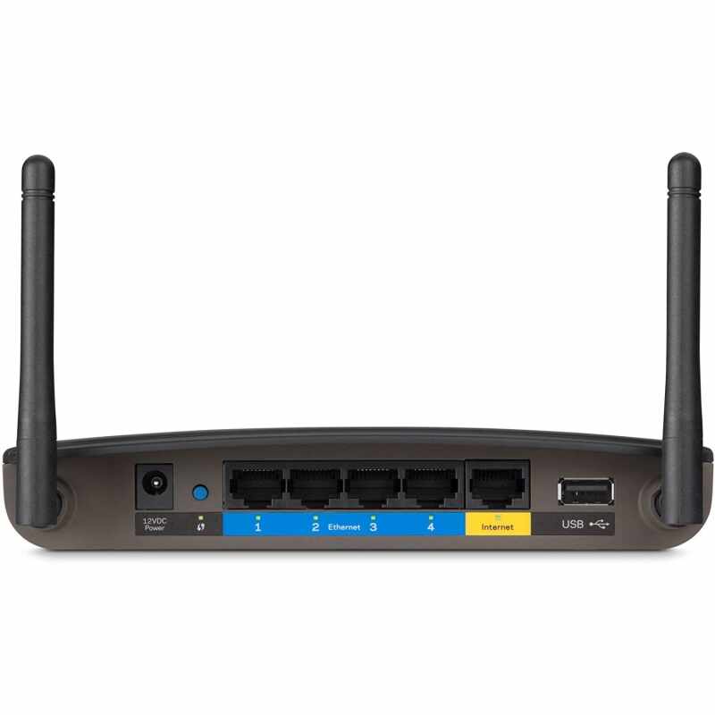 Linksys EA6100 AC1200 Dual-Band Smart Wi-Fi Wireless Router schwarz ...