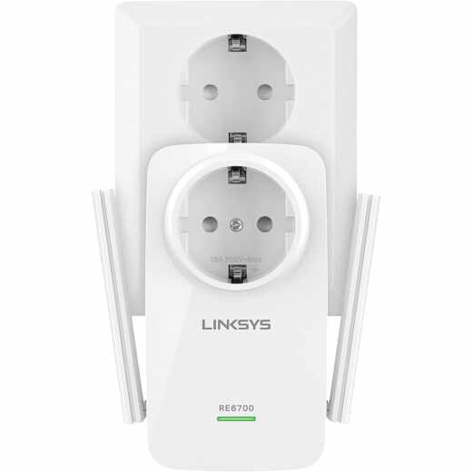 Linksys RE6700 AC1200 Dual-Band WiFi Range Extender WLAN Repeater wei ...